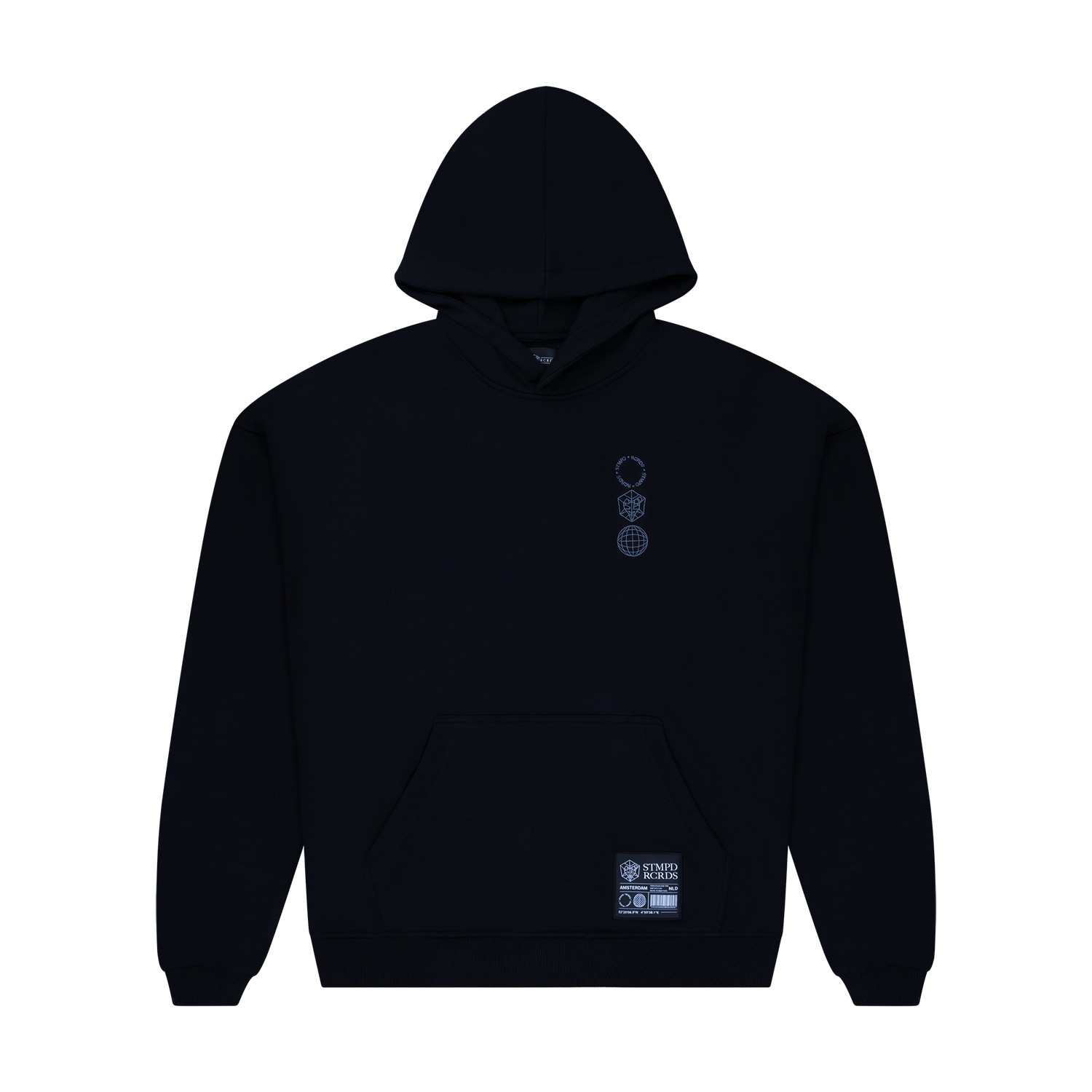 STMPD Black Hoodie - Official STMPD RCRDS Merchandise
