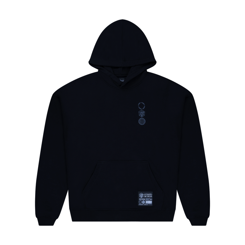 STMPD Black Hoodie - Official STMPD RCRDS Merchandise