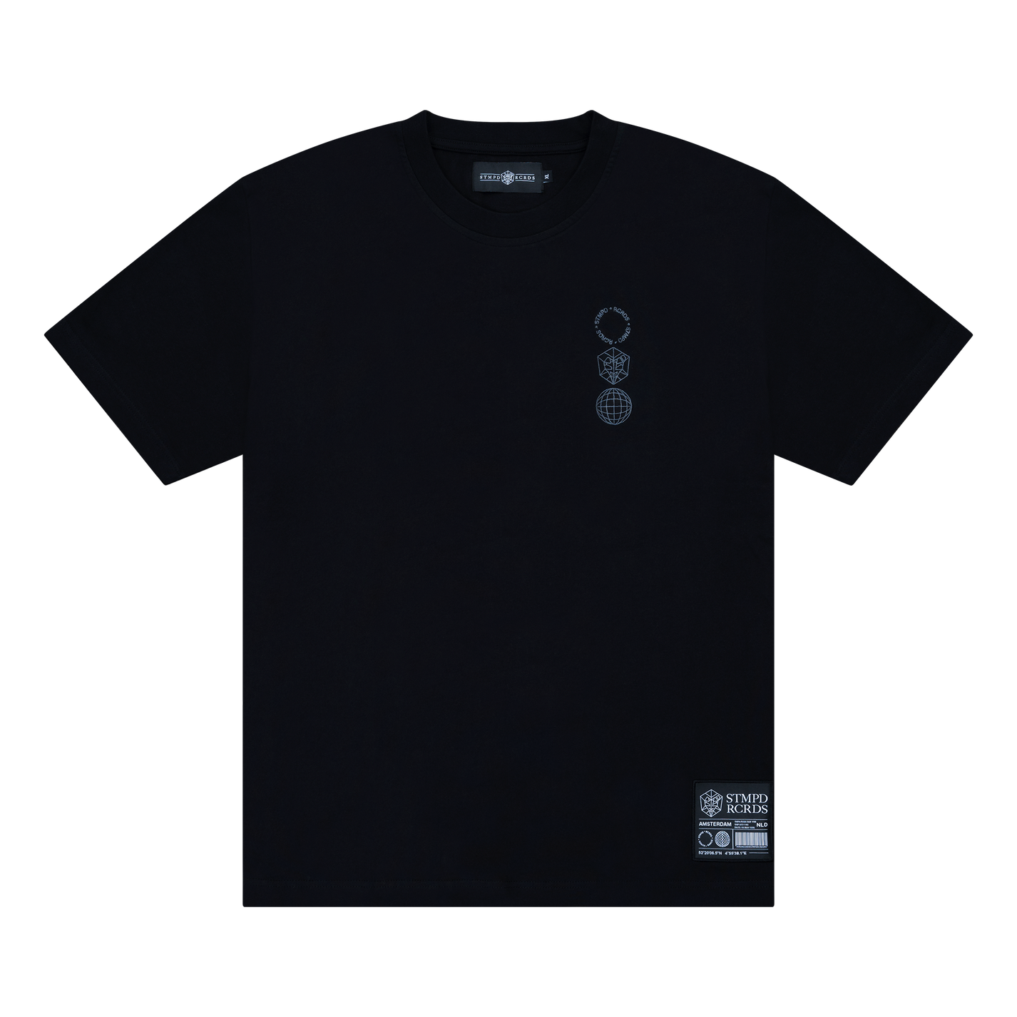 STMPD Black T-Shirt - Official STMPD RCRDS Merchandise