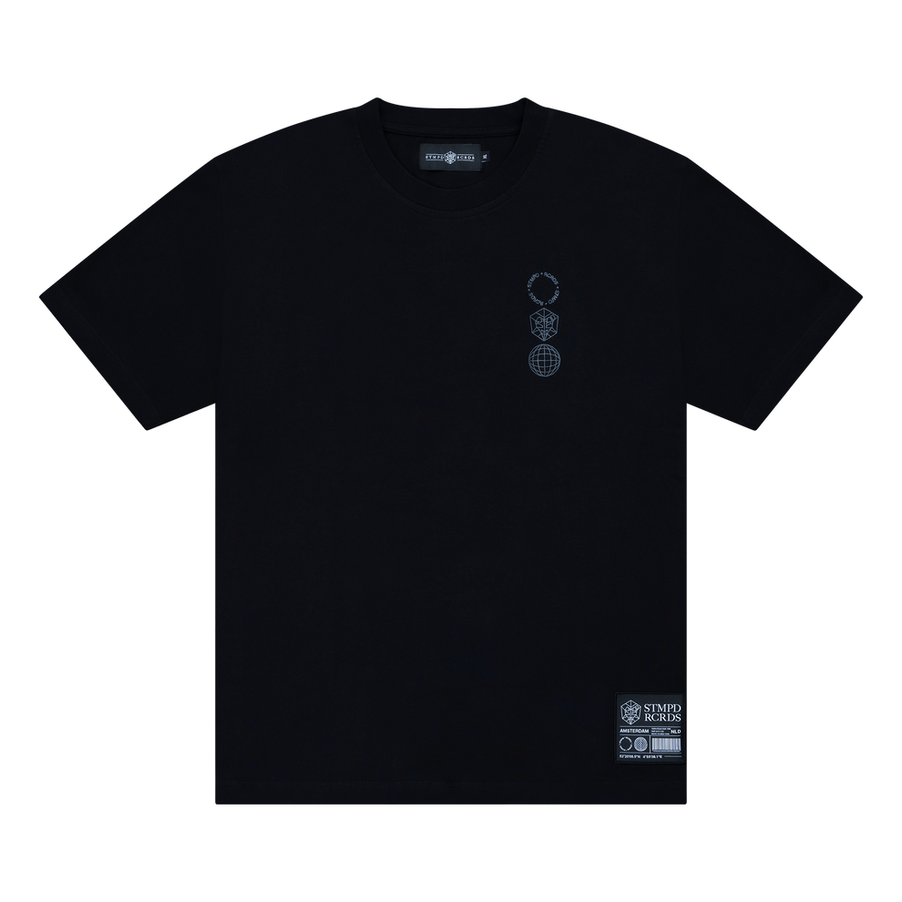STMPD Black T-Shirt - Official STMPD RCRDS Merchandise