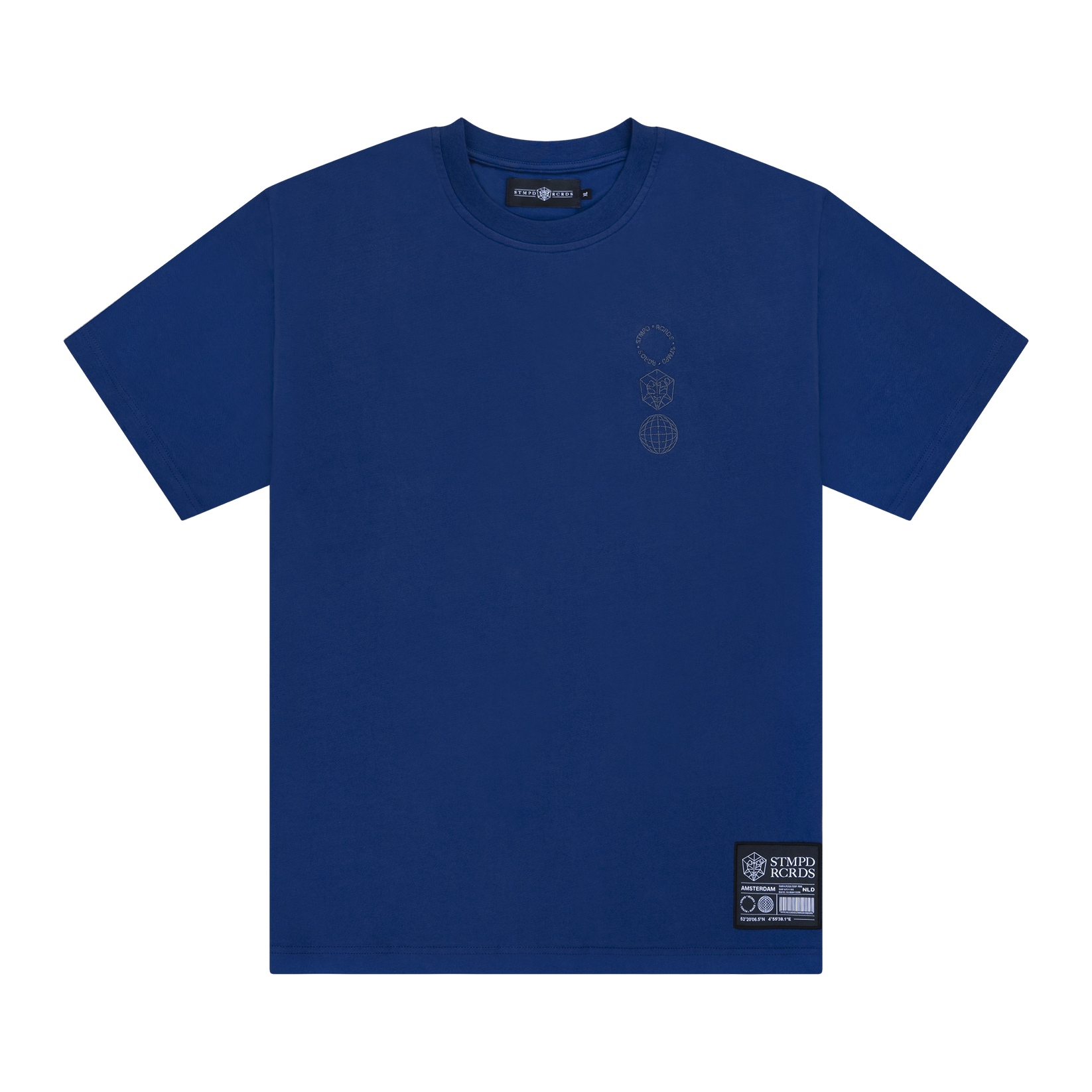 STMPD Blue T-Shirt - Official STMPD RCRDS Merchandise