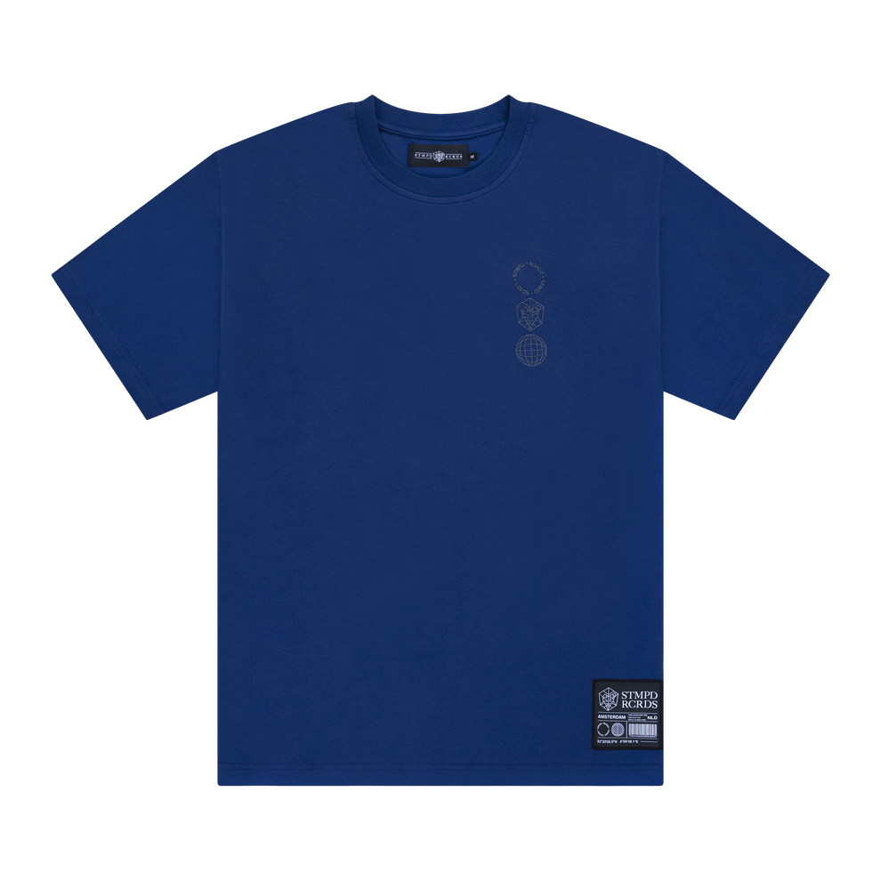 STMPD Blue T-Shirt - Official STMPD RCRDS Merchandise