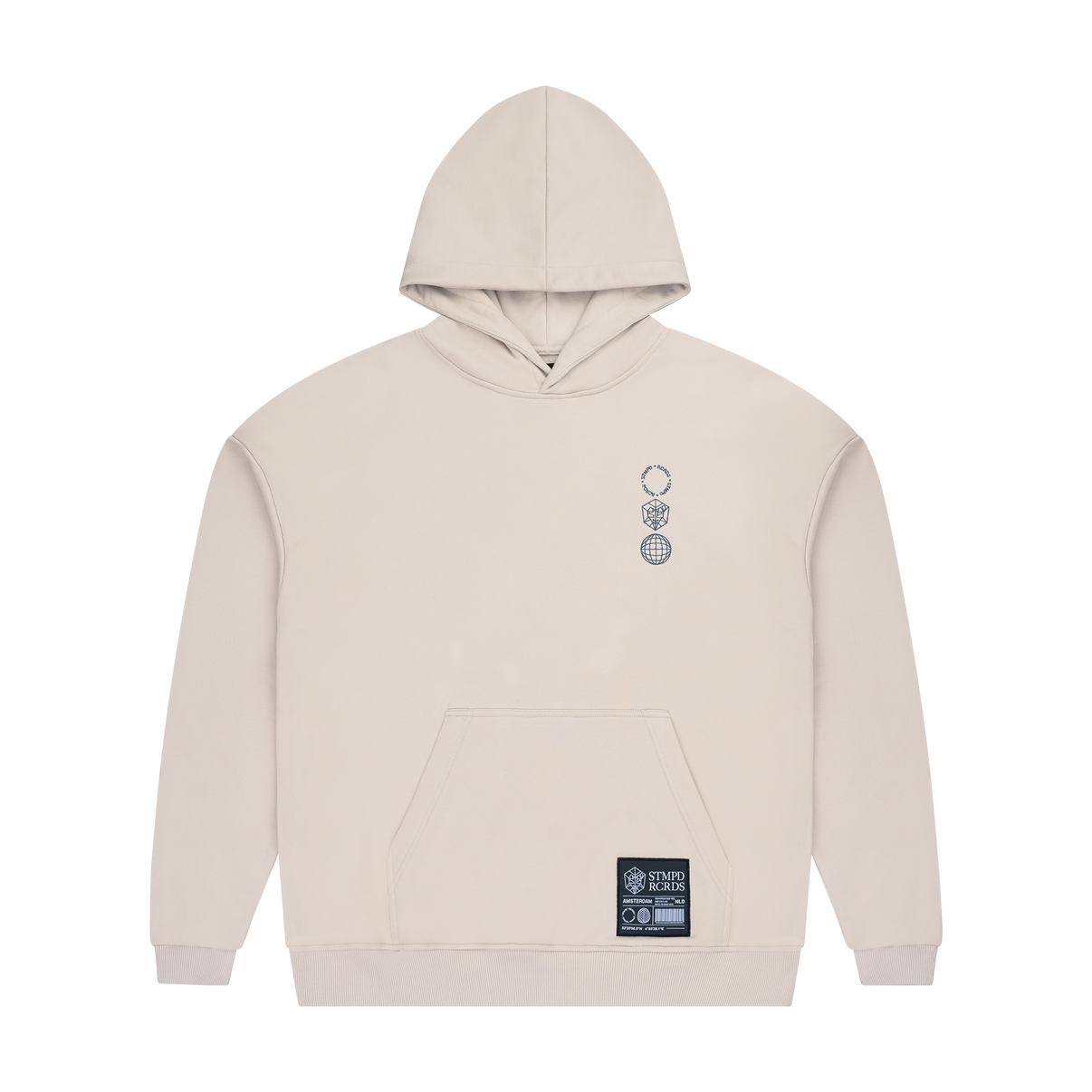 STMPD Cream Hoodie - Official STMPD RCRDS Merchandise
