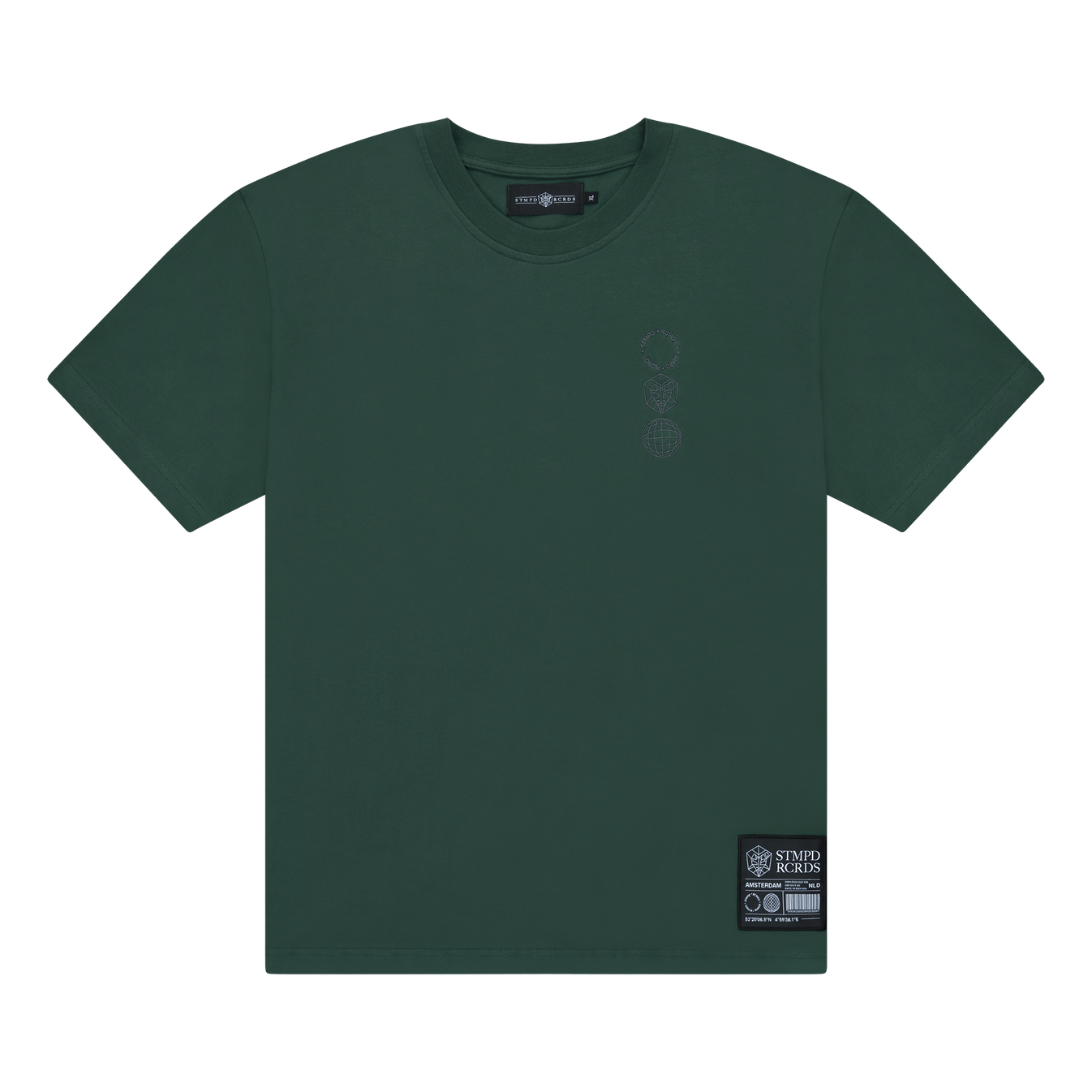 STMPD Green T-Shirt - Official STMPD RCRDS Merchandise