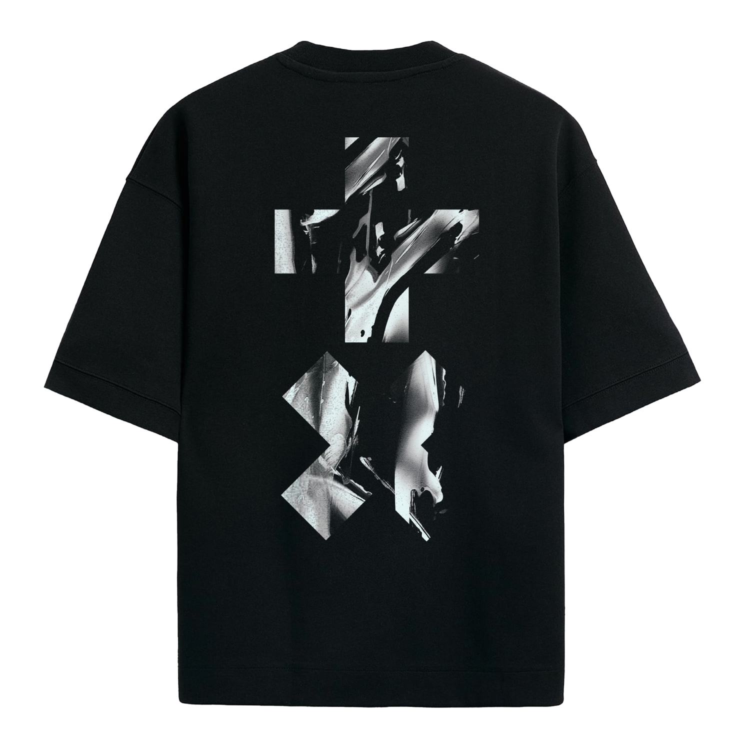 +x Black Silver T-Shirt Kids - Official Martin Garrix Merchandise
